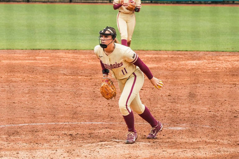 No. 8 FSU softball completes sweep of NC State for 13th straight win