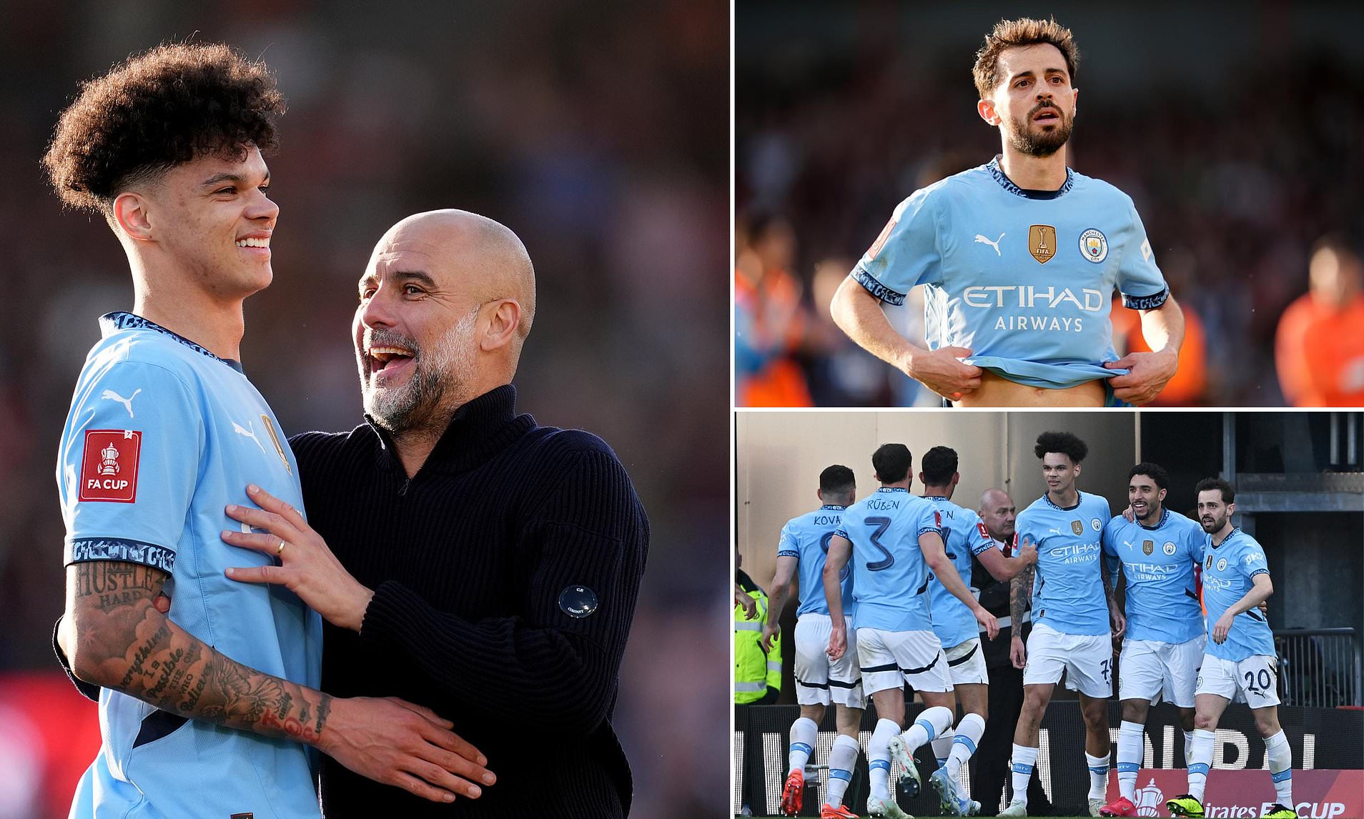 Bernardo Silva praises 'unbelievable' Nico O'Reilly after Man City ...