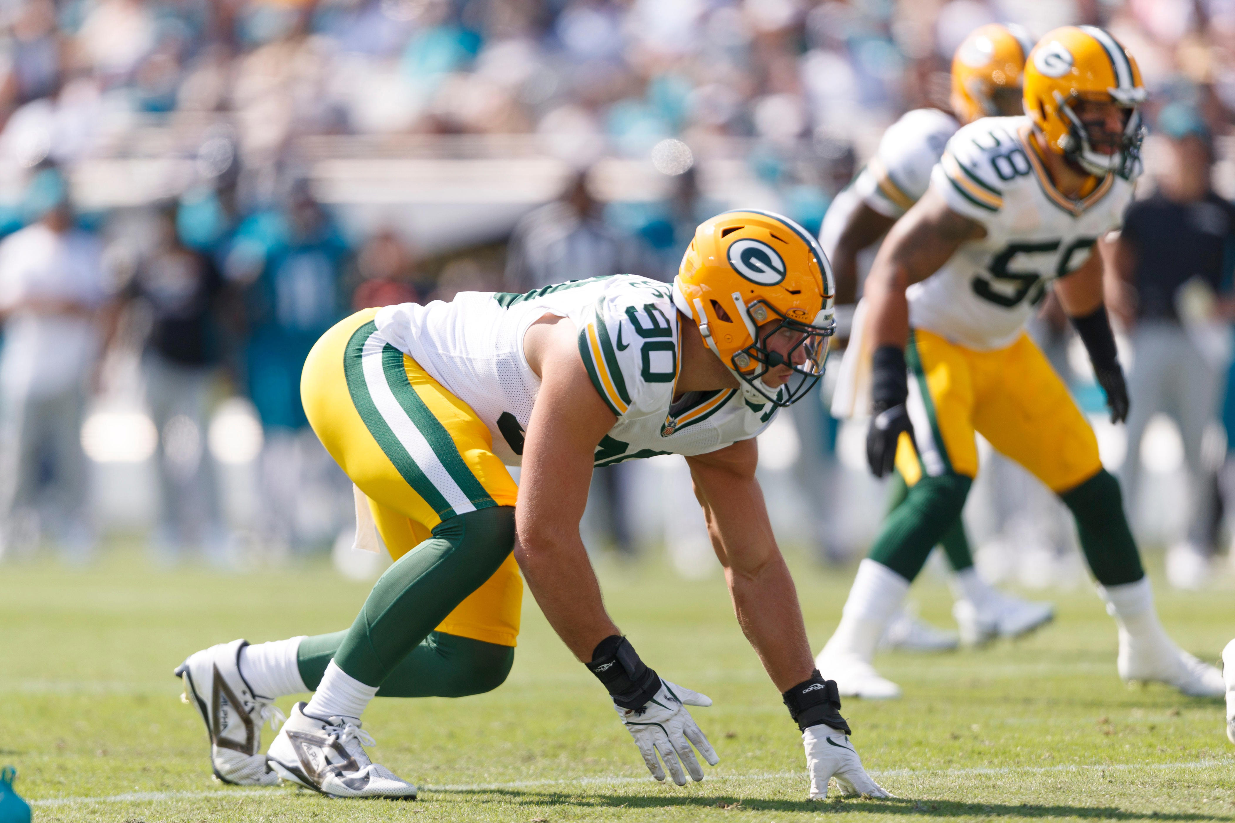 Packers experimenting with Lukas Van Ness as an interior pass-rusher