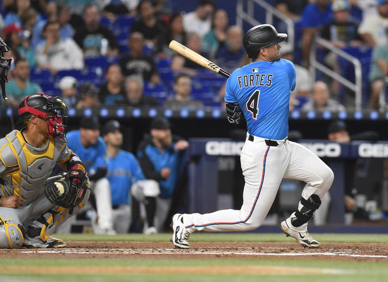 Griffin Conine's HR, Derek Hill walkoff run help Marlins beat Pirates 3-2