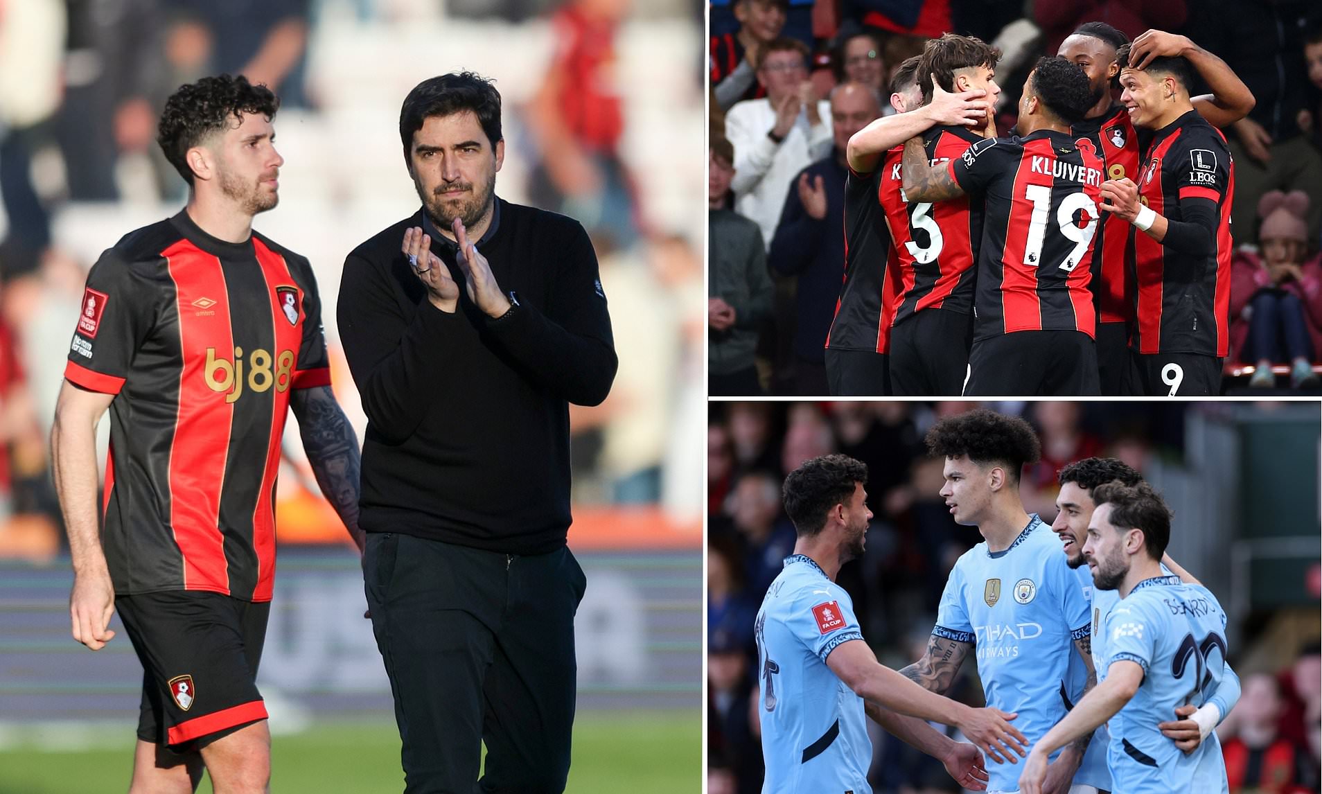 Bournemouth players must put FA Cup heartbreak behind them and push for ...