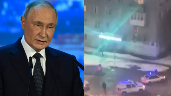 Day after Putin Limo attack, gunshots fired from Murmansk rooftop | VIDEO