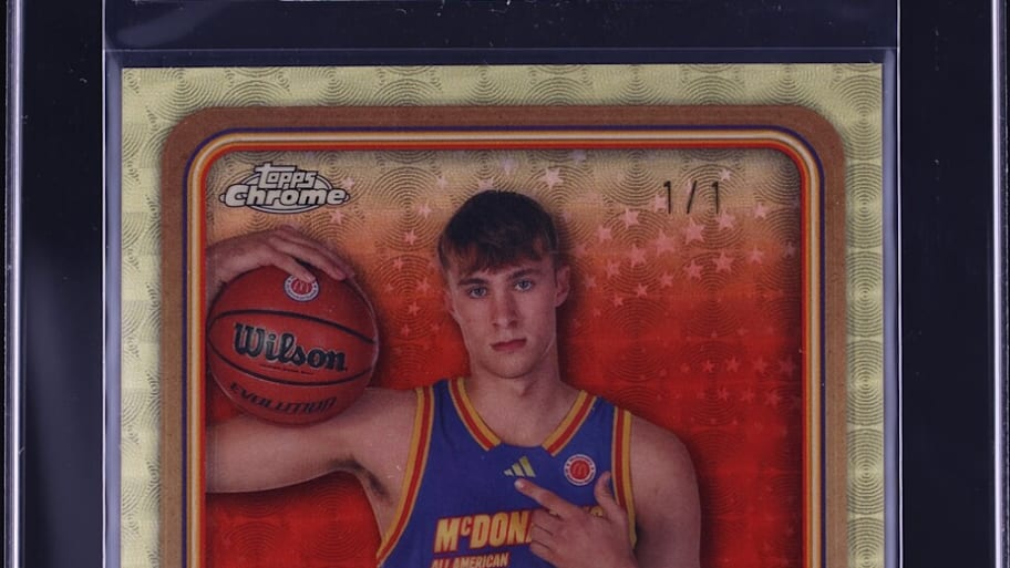 Cooper Flagg Card Heats Up at Auction Sets Record