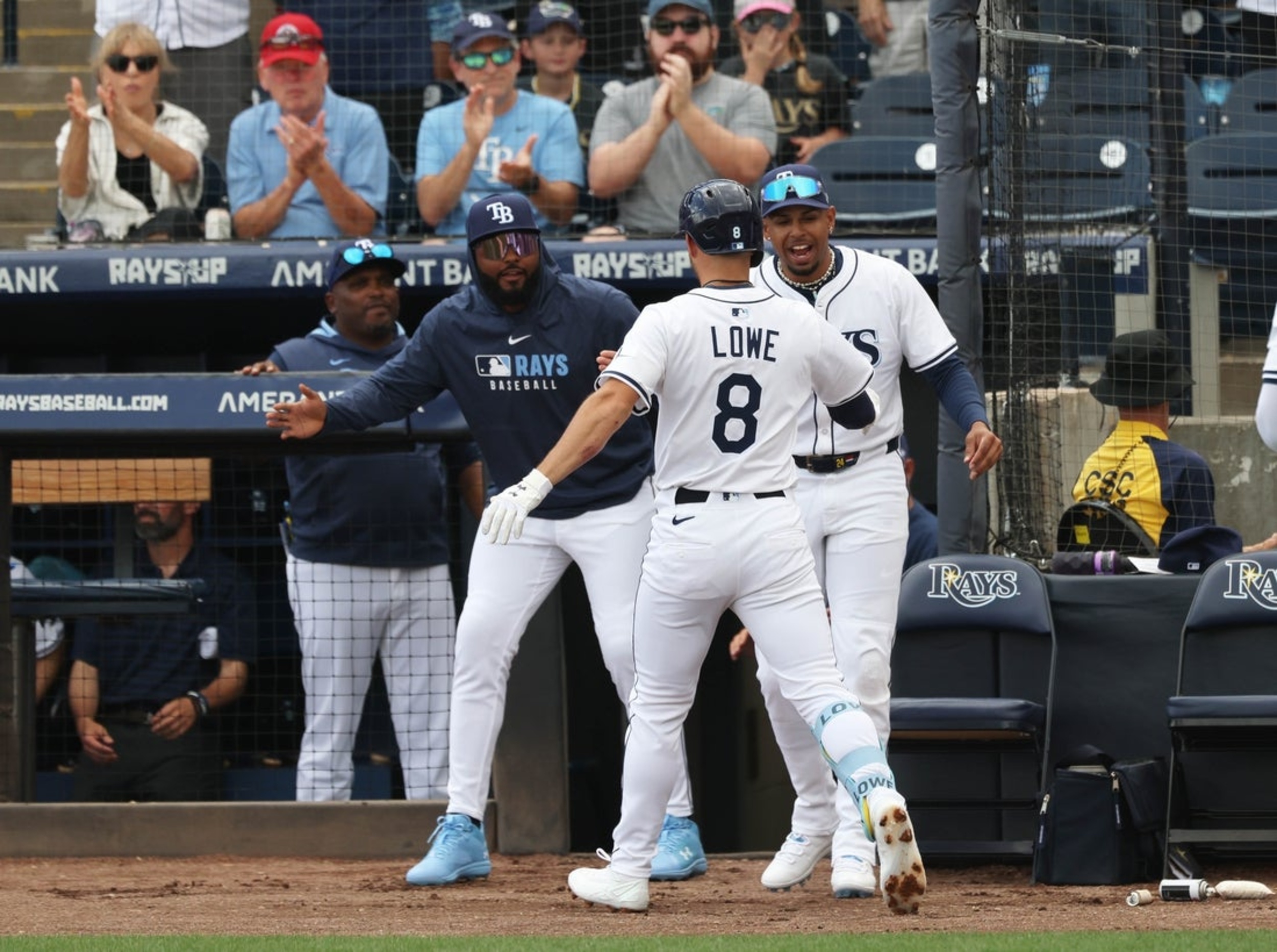 Rays rally in sixth to beat Rockies, win first series in new digs