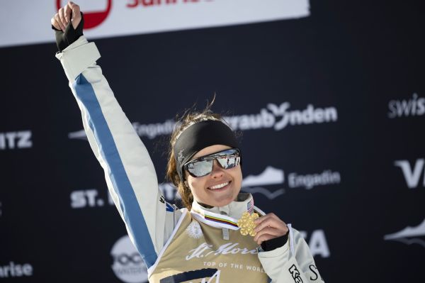 American Kaila Kuhn gets another aerials gold at freestyle worlds