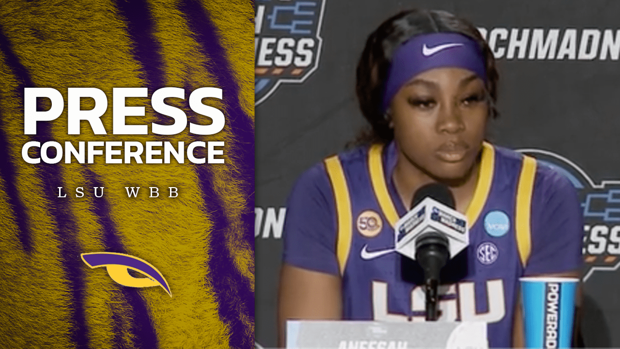 LSU’s emotional post game press conference after loss to UCLA
