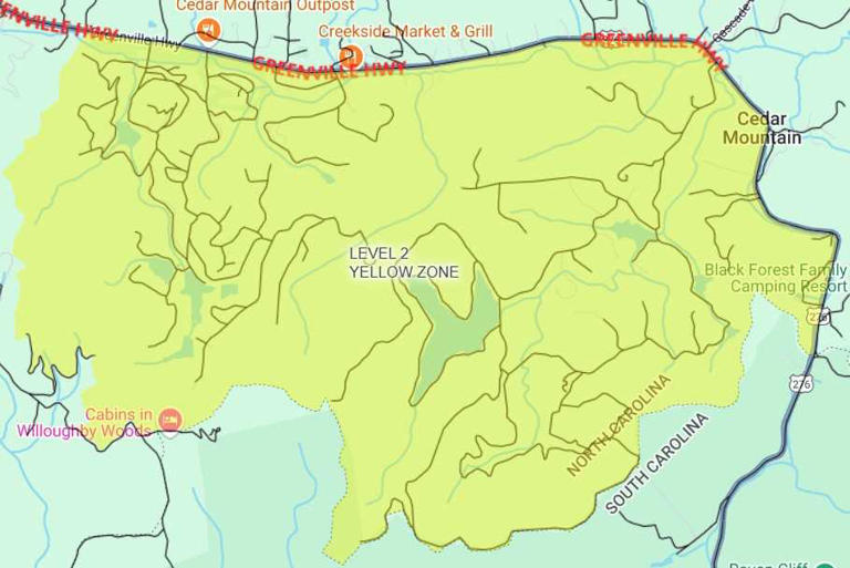 Table Rock State Park wildfire updates