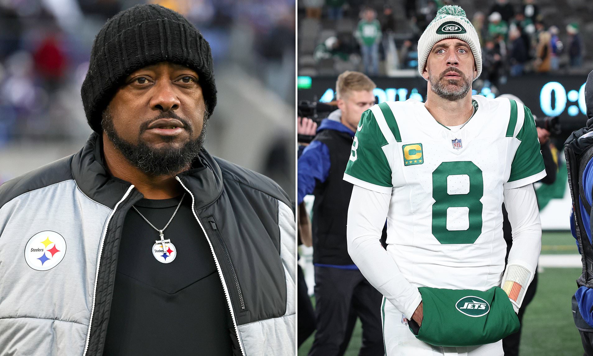 Steelers head coach breaks silence on Aaron Rodgers saga as wait for QB ...