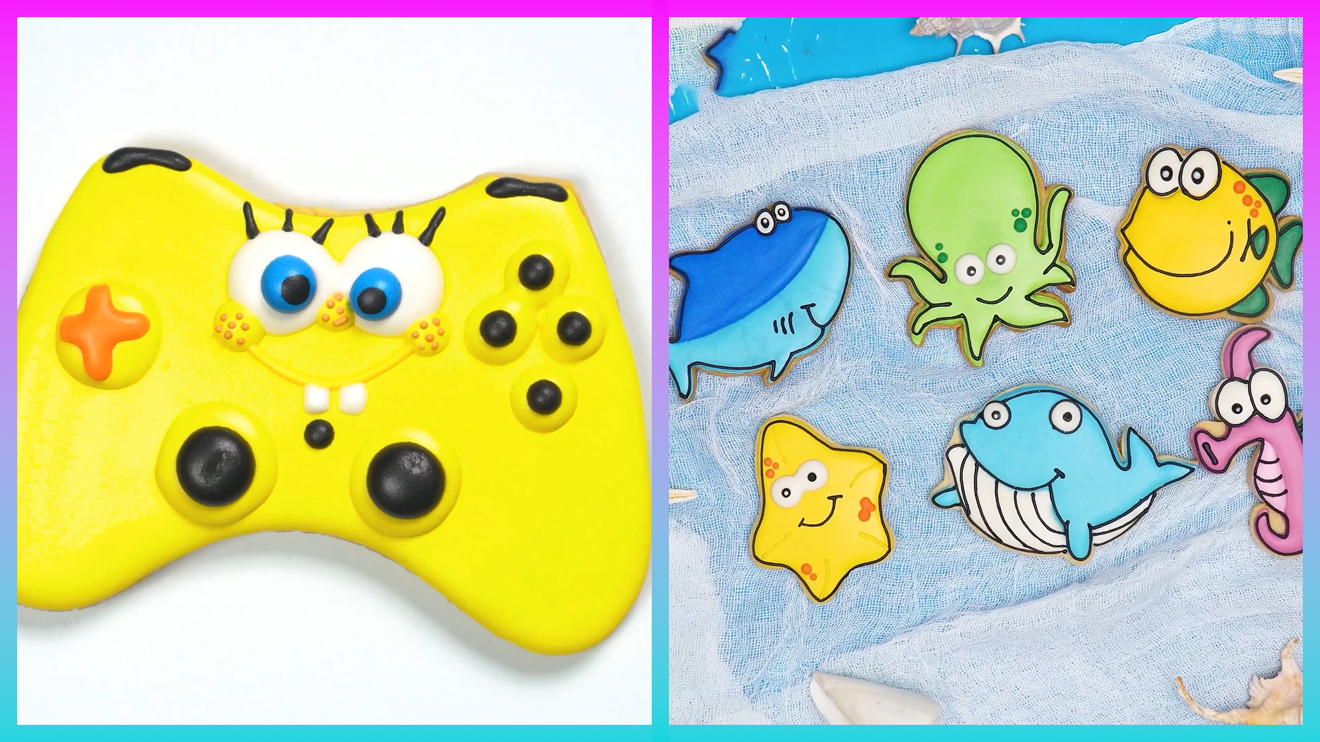 Cute Sea Animals Cake 🐙🐠 – Perfect for Ocean Lovers! | Spirit of Cake