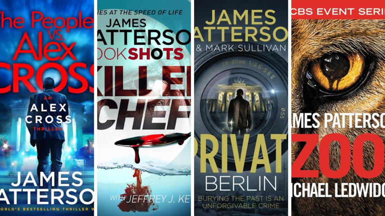 All 400+ James Patterson Books in Order (& Grouped by Series)