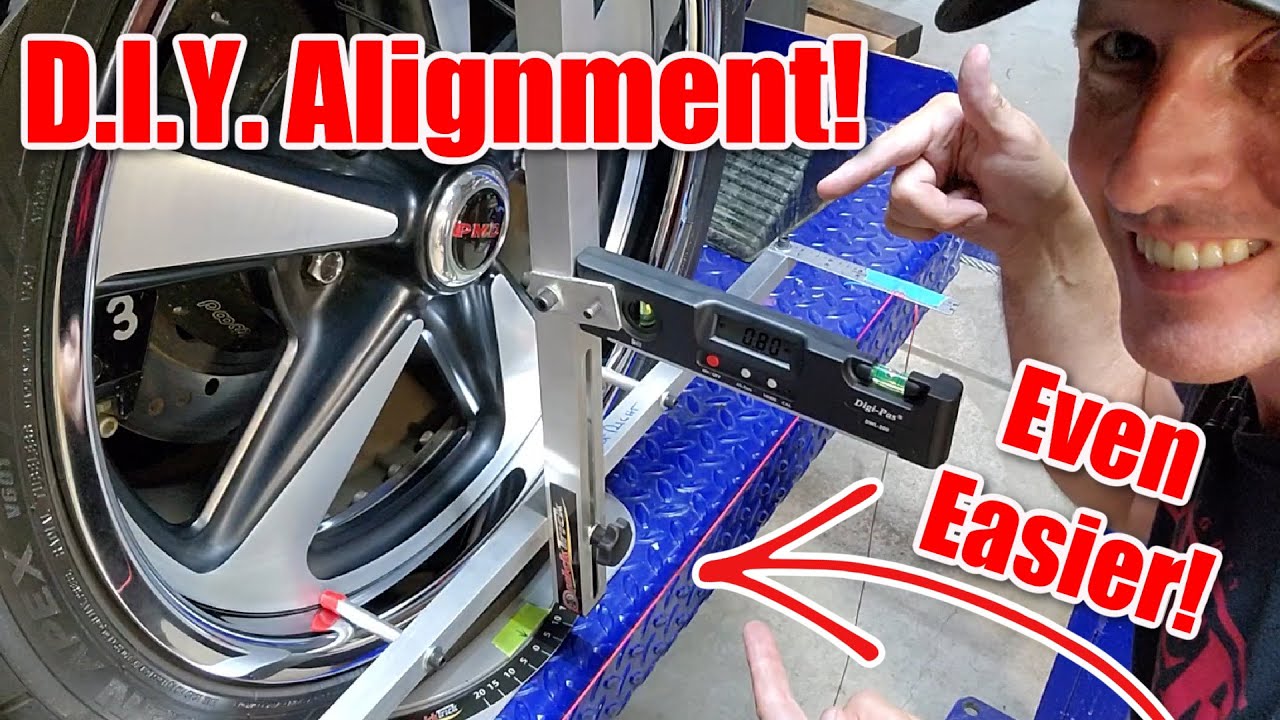 How to Measure Caster, Camber, and String Align in ONE KIT! New ...