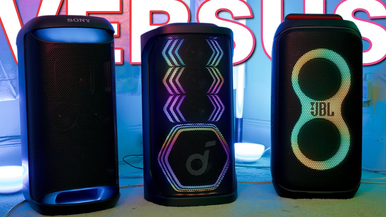 Soundcore Rave 3S Vs JBL Partybox 120 & Sony XV500 - New Best Mid Sized ...