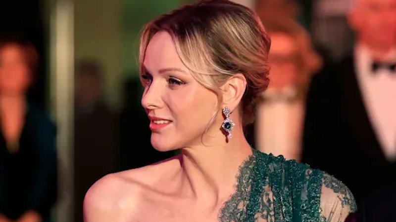 The significance of Princess Charlene wearing white at Pope Leo XIV’s ...