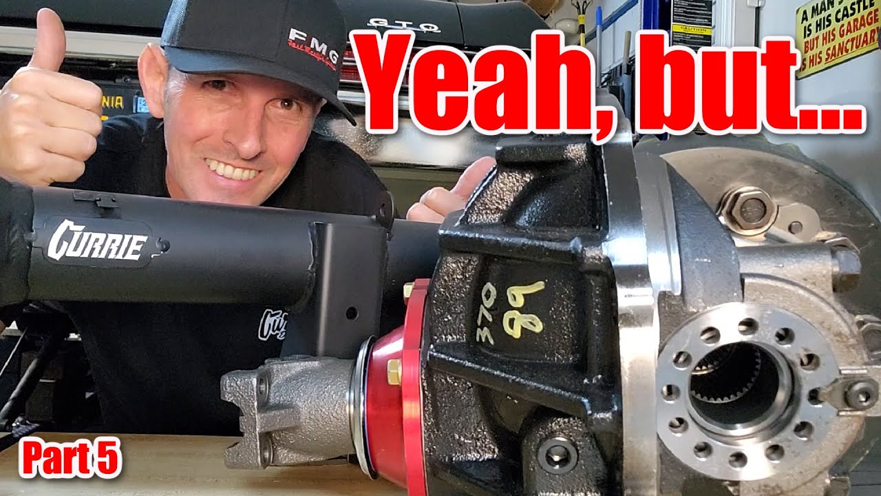 How to assemble a Ford 9 from Currie. 69 GTO Currie Rear End Install ...