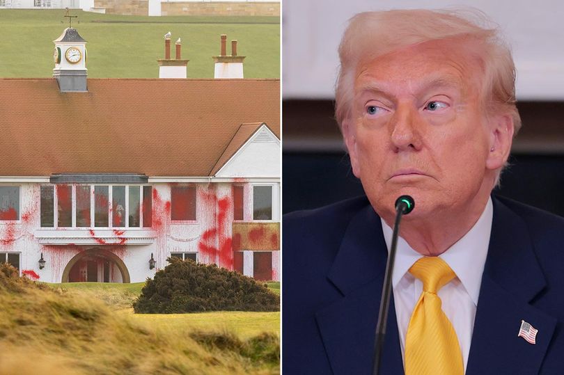 Donald Trump says 'terrorists' who damaged Turnberry golf course should ...
