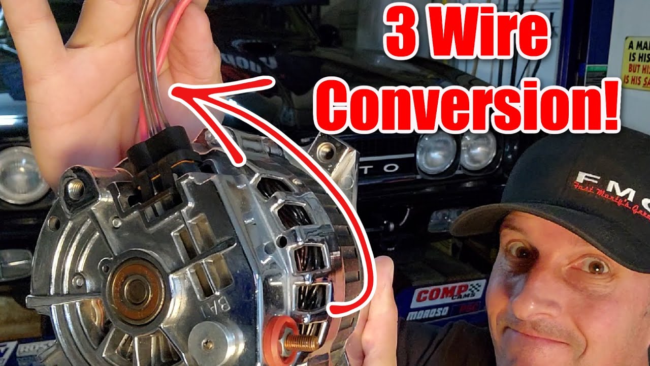 Changing my 1 Wire Alternator to a 3 Wire Alternator! How and why