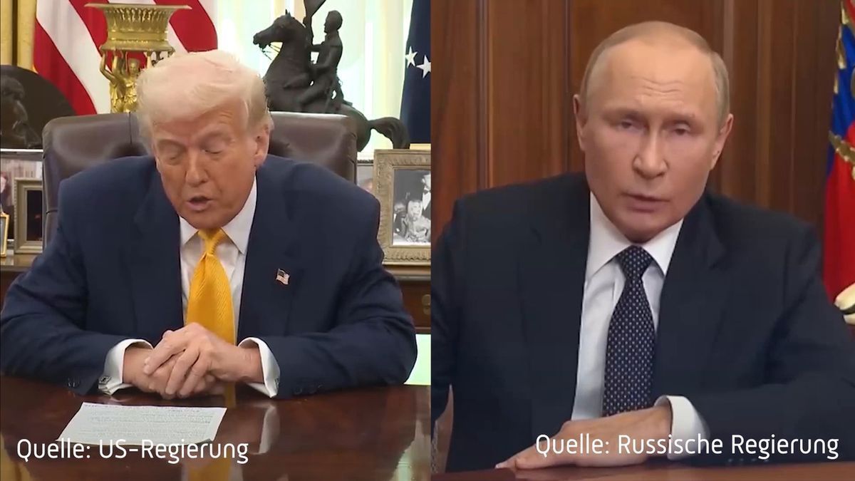 Trump ist sauer auf Putin und droht mit Zöllen auf Öl