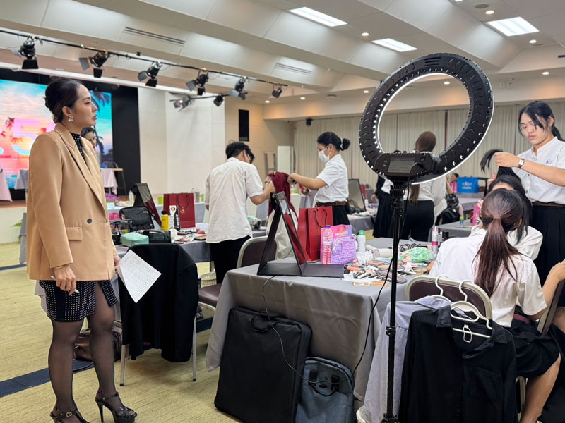 คณะการท่องเที่ยวฯ DPU จัดเวทีประชัน “HT MAKEUP GRAND COMPETITION 2025” ปี 2
