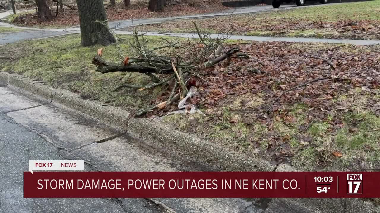 Storm Damage: Power outages in NE Kent County