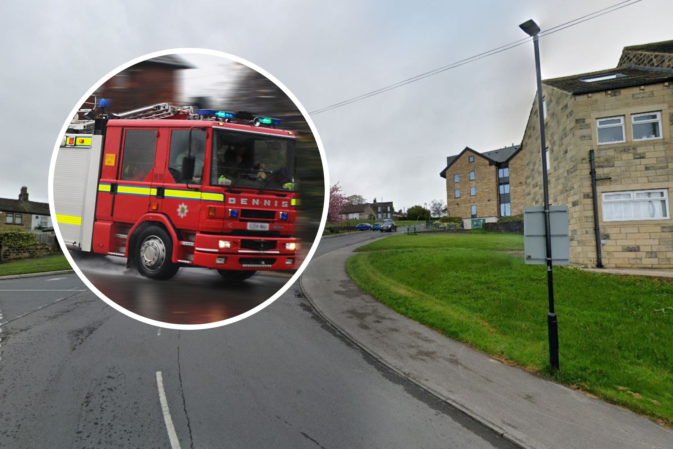 Haworth Lane Yeadon: Huge emergency response to derelict building fire ...