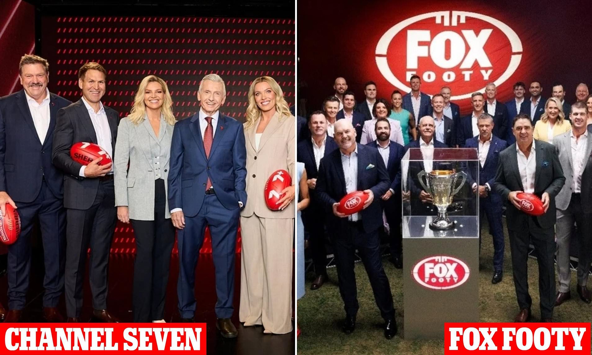 Footy great Brian Taylor lights a fuse in the Channel Seven vs Fox ...