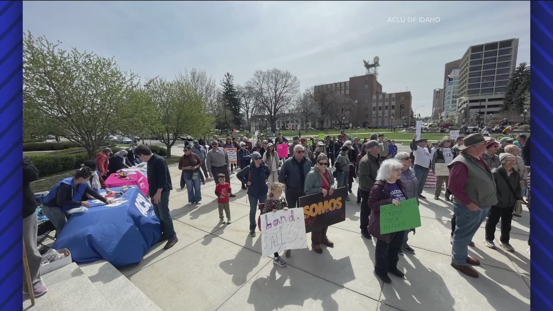 Somos Idaho rally at Idaho State Capitol