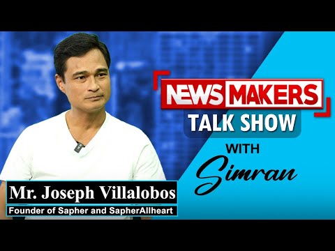 NEWSMAKERS | Mr. Joseph Villalobos, Founder of Sapher and ...