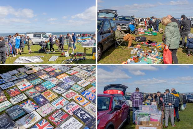 Hundreds of bargain lovers gather for first County Durham car boot sale ...