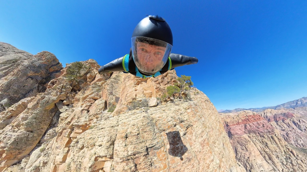 Desert Wingsuit BASE jump | Immersive 360 VR