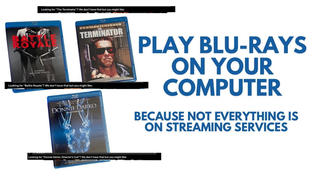 How to Play Blu-Rays on Your Computer – Because Not Everything Is on ...