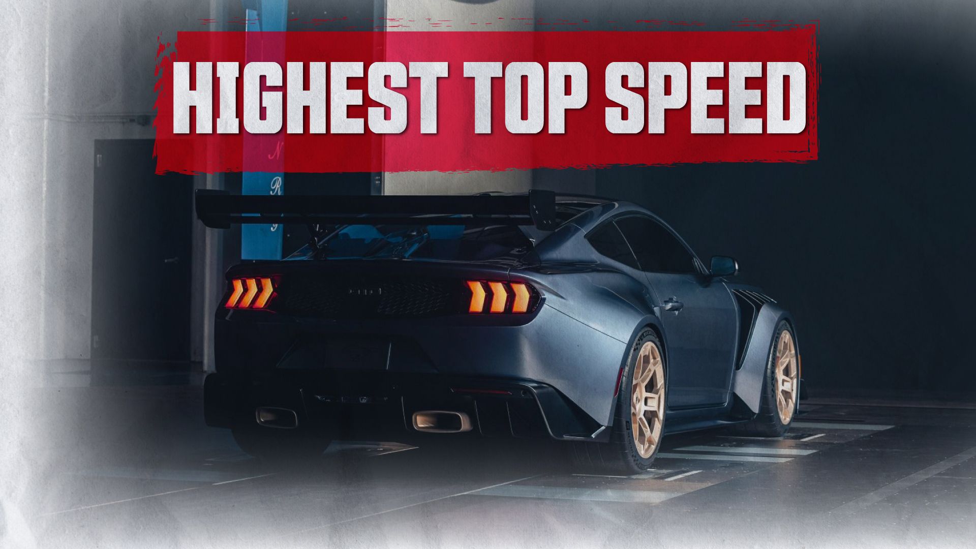 The Ford Mustang With The Highest Top Speed