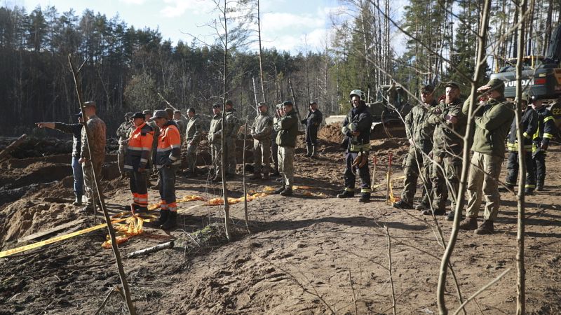 Les États-Unis et la Lituanie s'efforcent d'assécher un marais où un ...