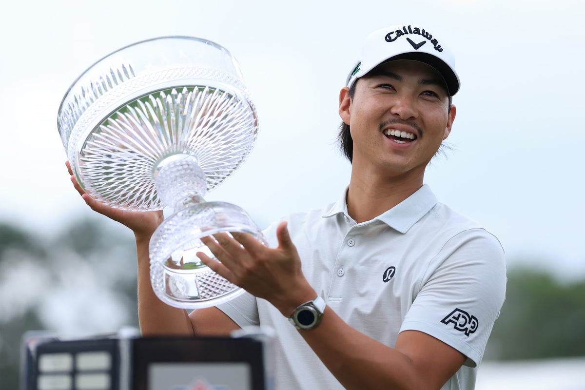 Min Woo Lee keeps Scottie Scheffler and Gary Woodland at bay to claim ...