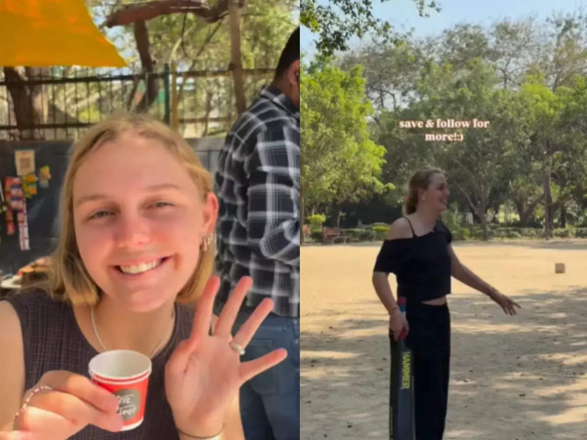 ‘Enjoy Chole Bhature, don’t fear street food’: Foreign vlogger shares why she loves Delhi. Watch ...