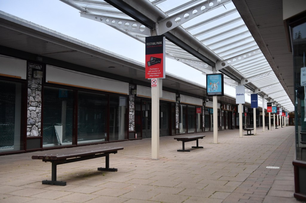 Inside the £18,000,000 ‘ghost’ shopping centre that now stands ...