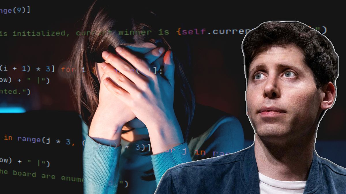 Sam Altman acaba con las esperanzas de los programadores de Python, C o JavaScript: "Solo ...