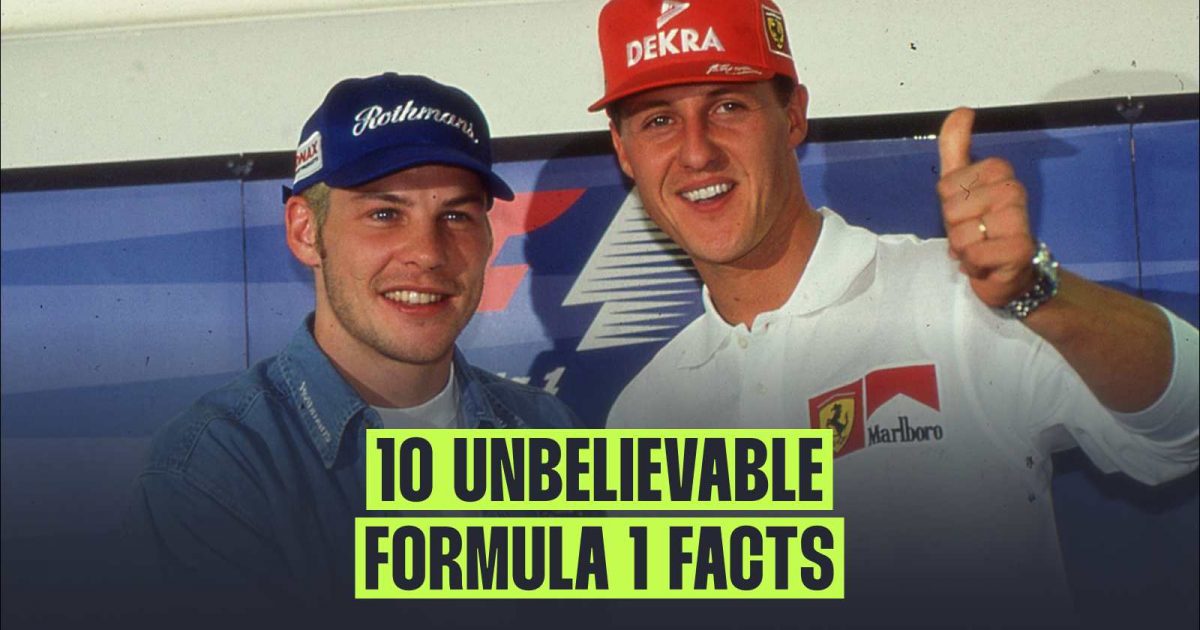 10 totally true F1 facts that sound completely fake