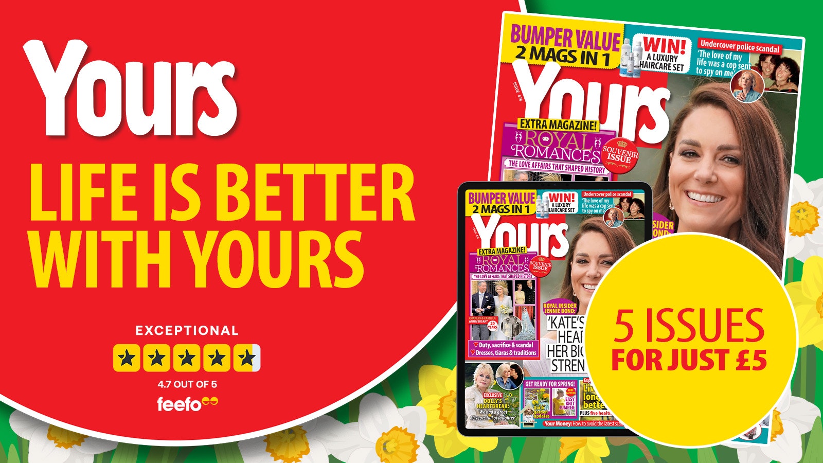 Spring into a Fresh New Season with Yours Magazine!