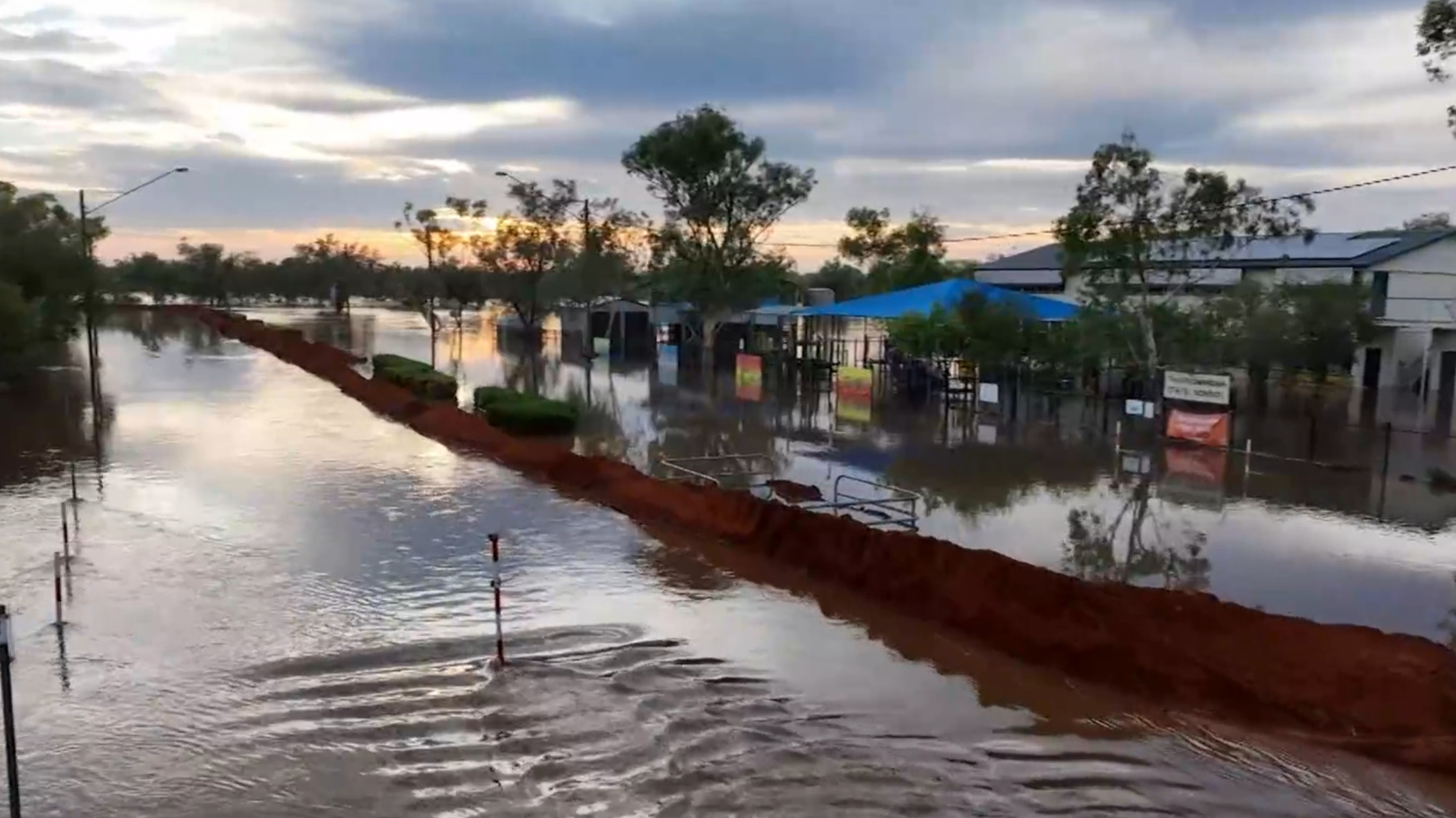 Flood-ravaged outback Queensland set for more rain
