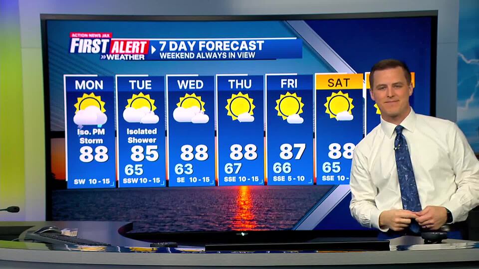 First Alert 7 Day Forecast: March 31, 2025