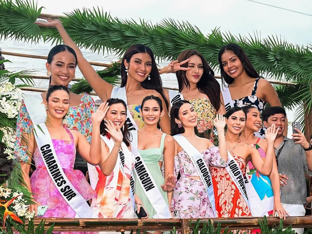 Miss Universe PH candidates receive a warm welcome in Northern Samar