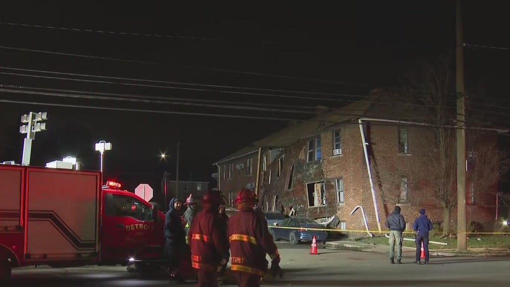 Fire, possible explosion at West Detroit apartment building injures 12 ...