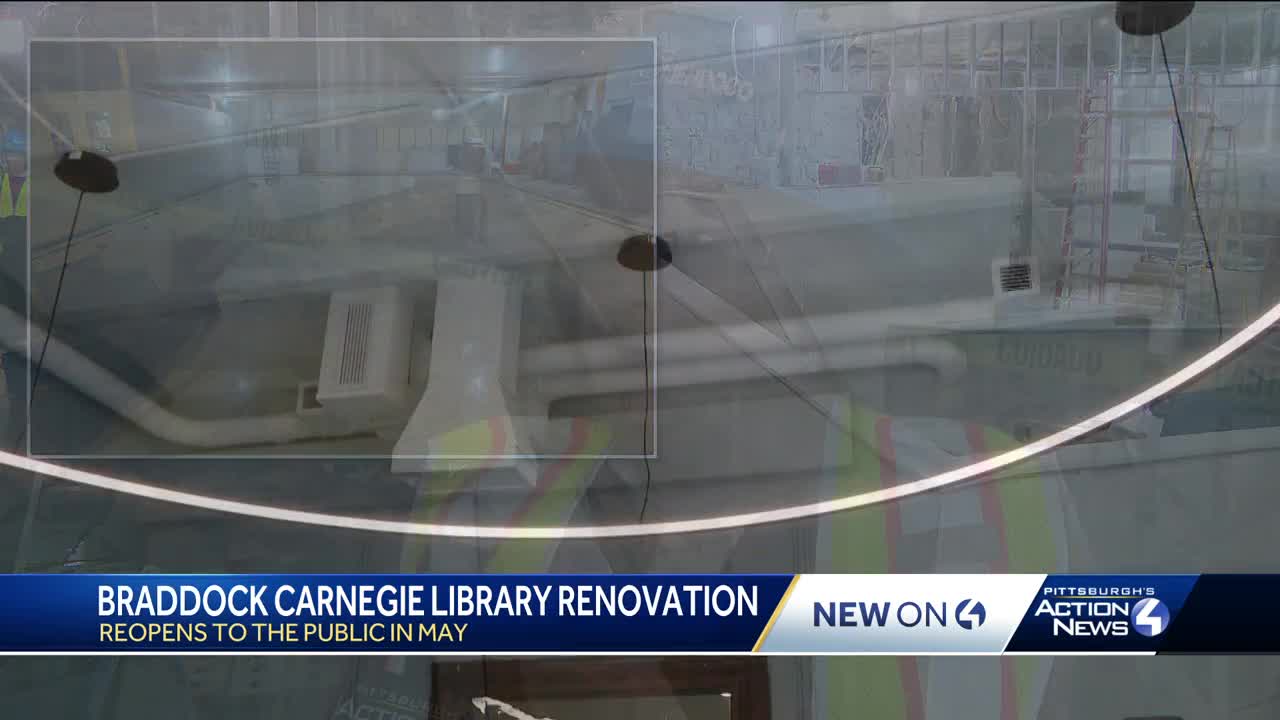 Braddock Carnegie Library renovation