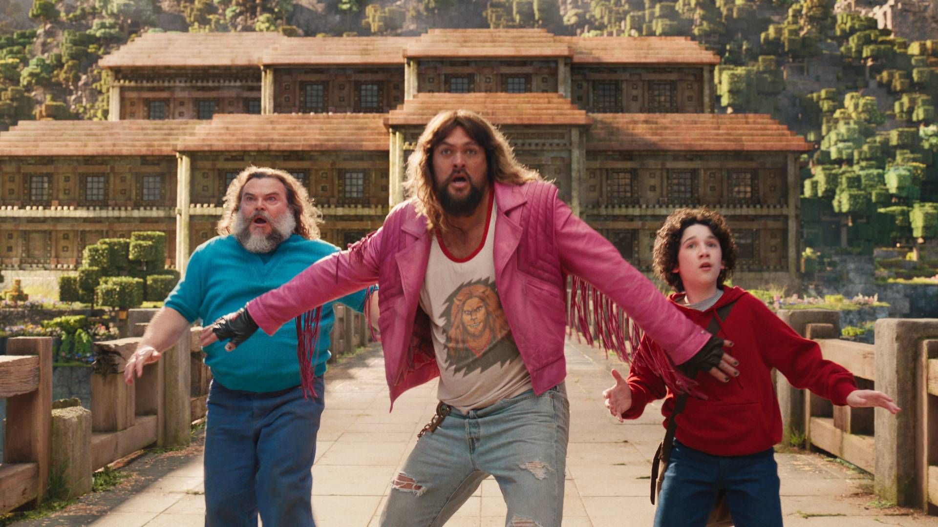 14 years after the game was released, the cast of A Minecraft Movie ...