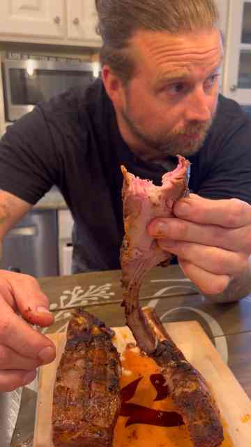 Iberico Pork Rib Rack!