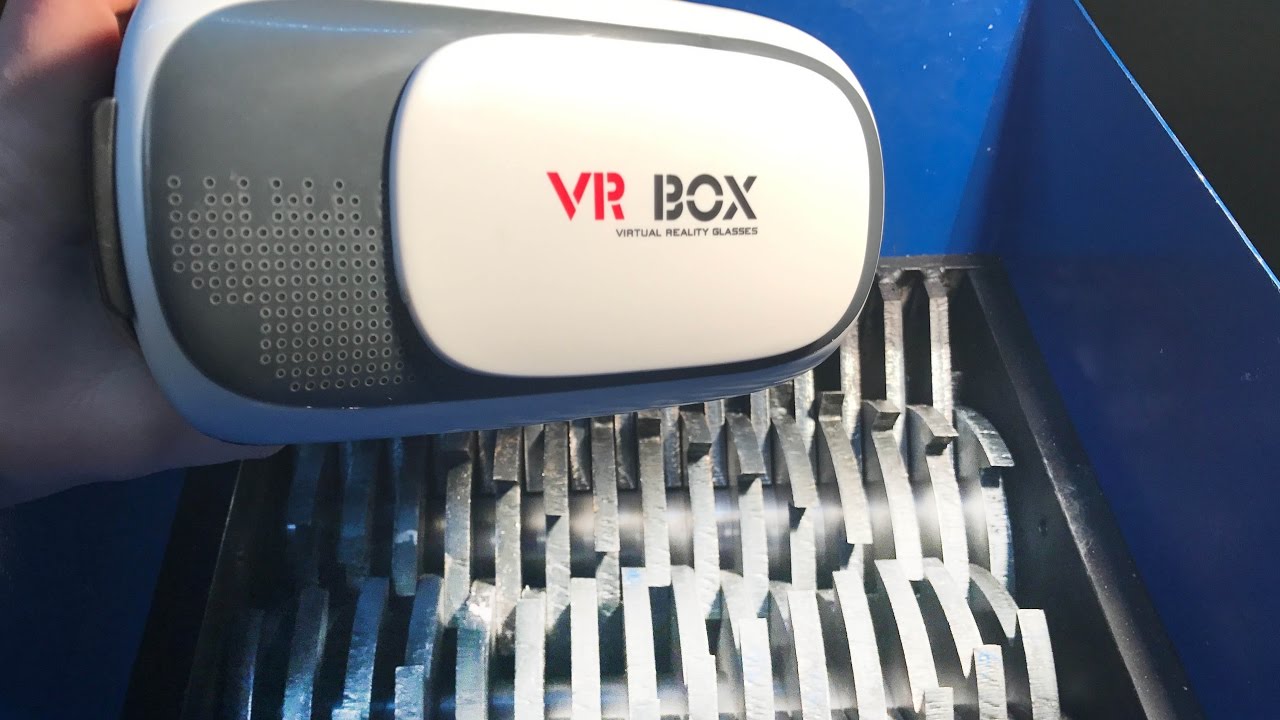 Shredder Vs Virtual Reality Glasses (Vr Box)