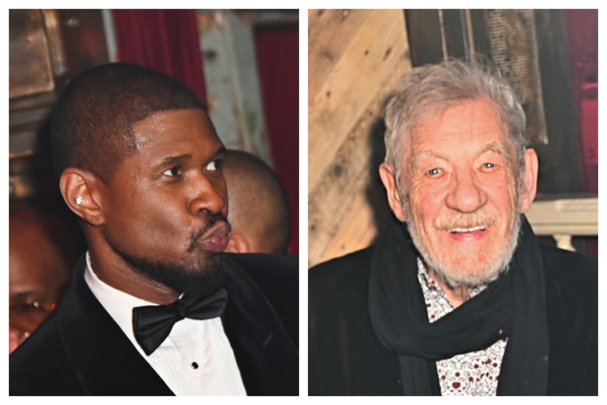 Sir Ian McKellen revealed as unlikely R&B fan as he parties with Usher