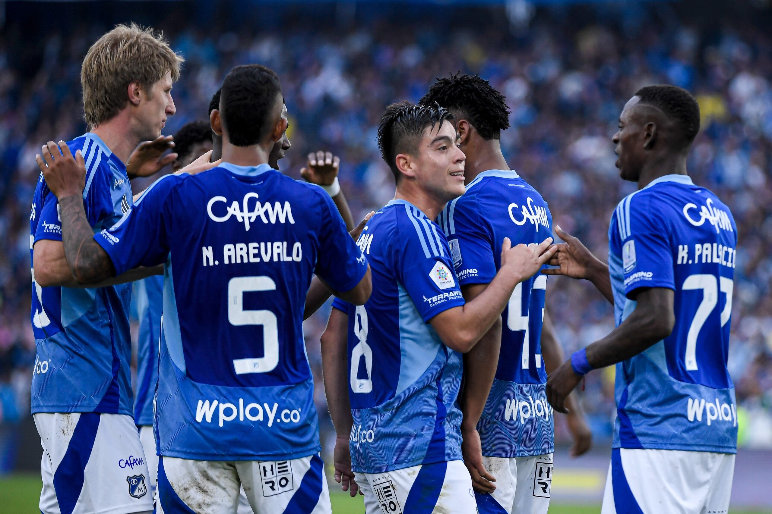 En fotos: así se vivió la victoria de Millonarios sobre Alianza en El ...