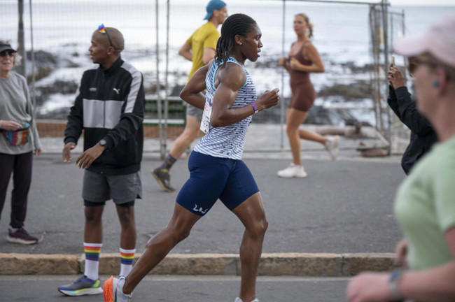 Slow but steady, Caster Semenya cruises to 14th spot in SPAR Women's race