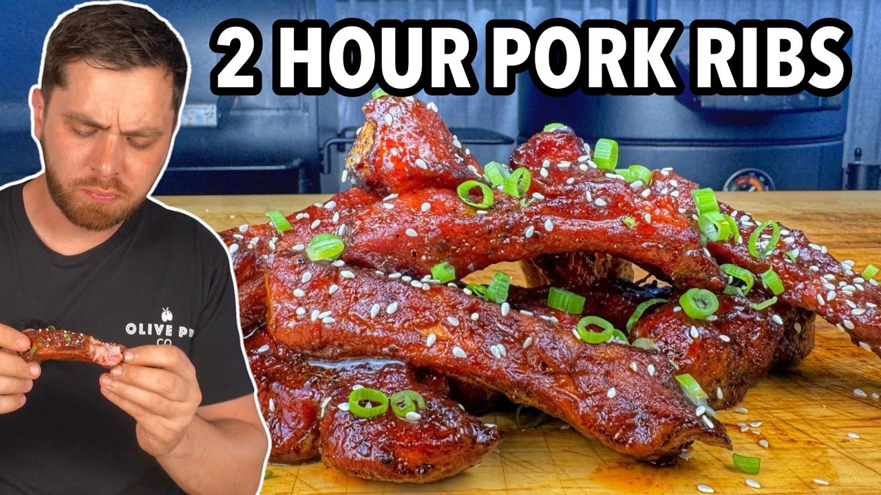 How to Smoke Pork Ribs in Under 2 Hours